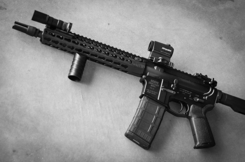 Arisaka Defense Vertical Grip for KeyMod Rails - Milspec Retail