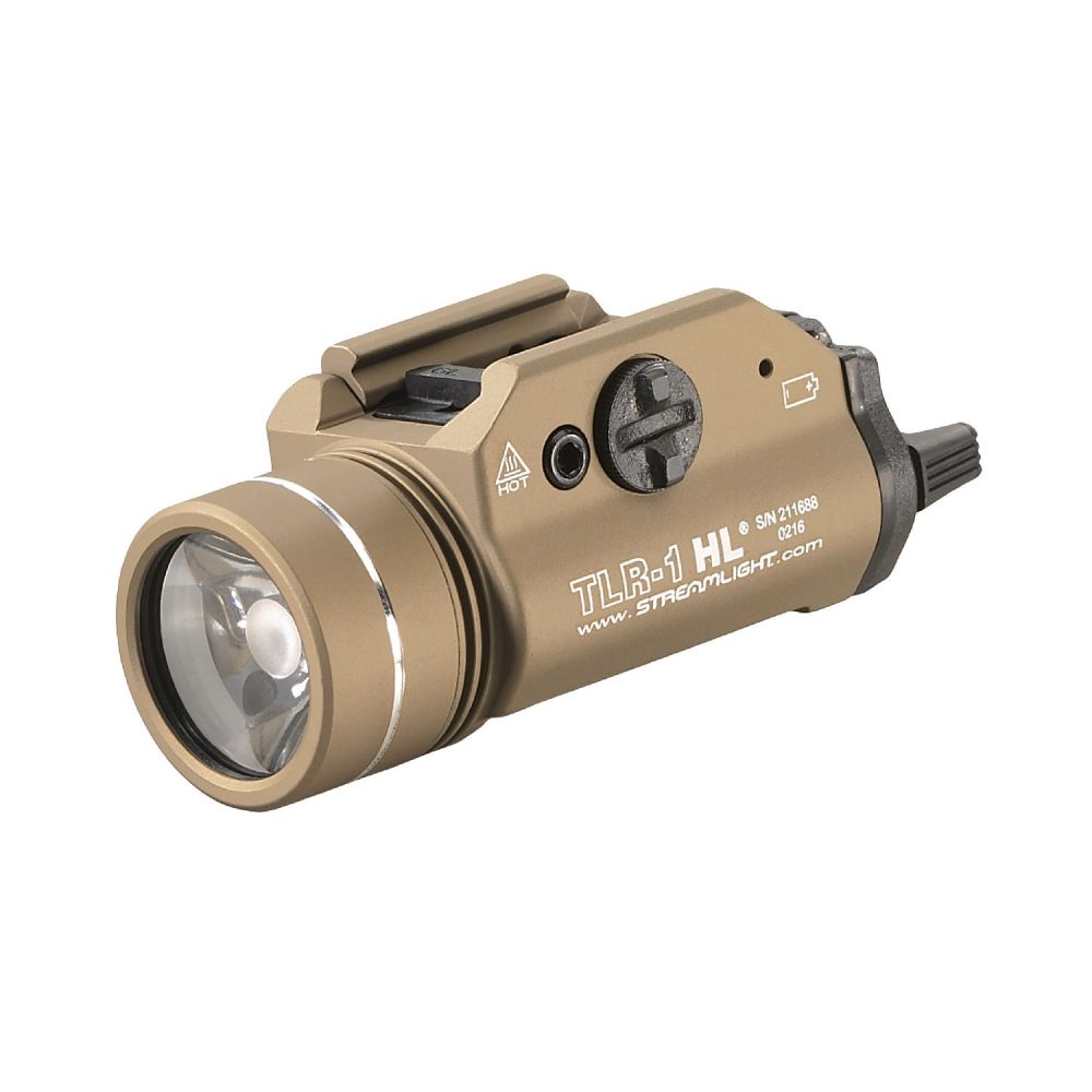 Streamlight TLR-1 HL Tactical Weapon Light - 1,000 Lumen - Milspec Retail