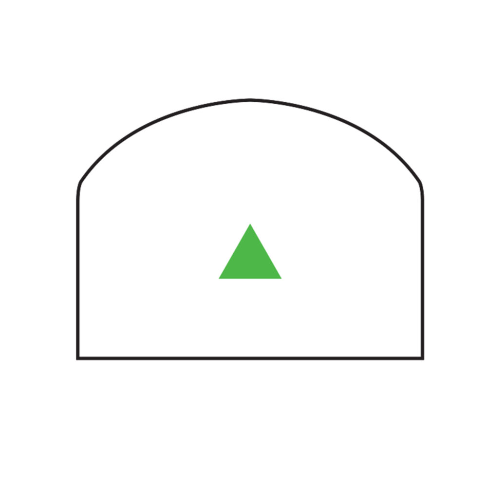 Trijicon RMR Dual Illuminated Reflex Sight - 12.9 MOA Green Triangle ...