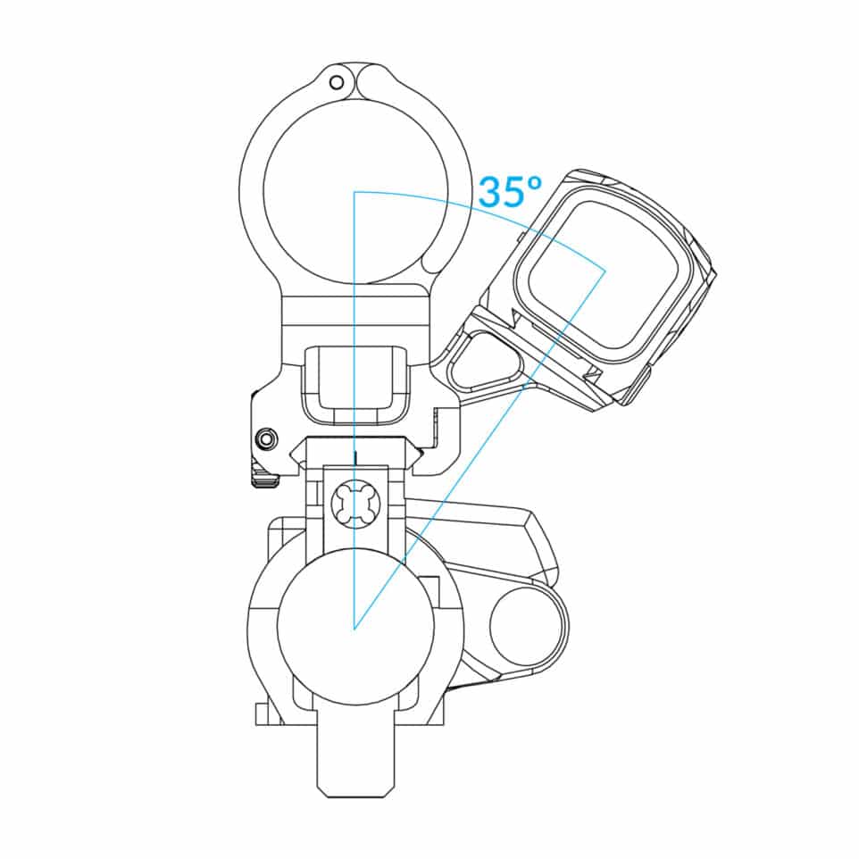 Scalarworks KICK/03 - ACRO Mount - RH - Milspec Retail